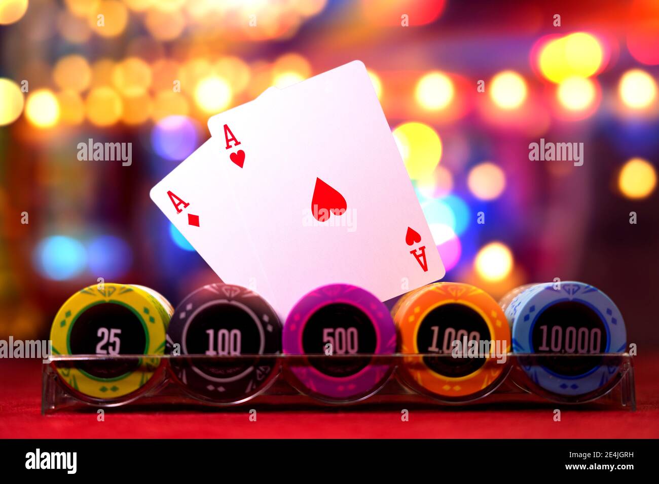 Gaming chips rack hi-res stock photography and images - Alamy