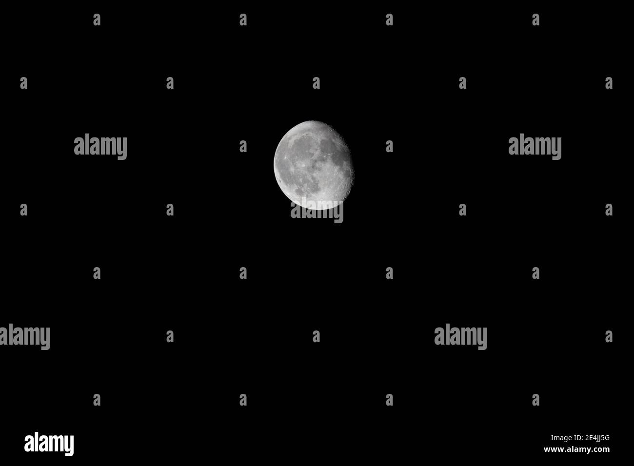 Waning gibbous moon. hi-res stock photography and images - Alamy