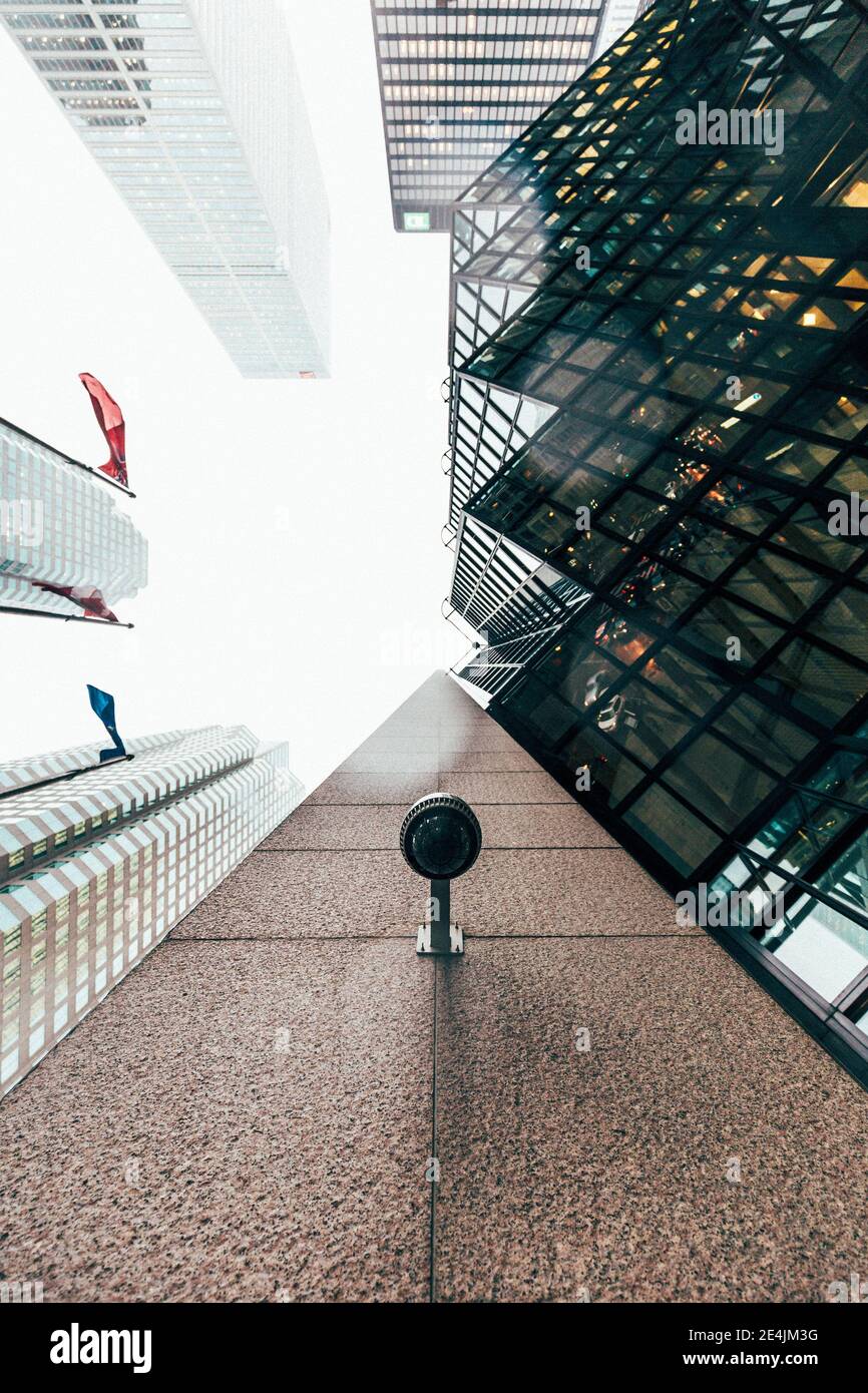 city skyscraper looking up Stock Photo - Alamy