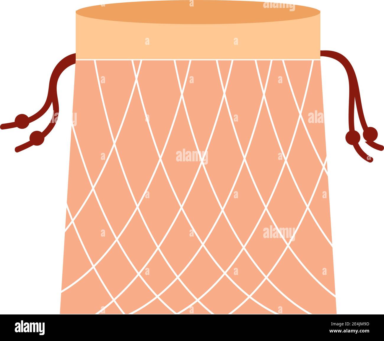 shopping grid bag icon design of commerce and market theme Vector ...