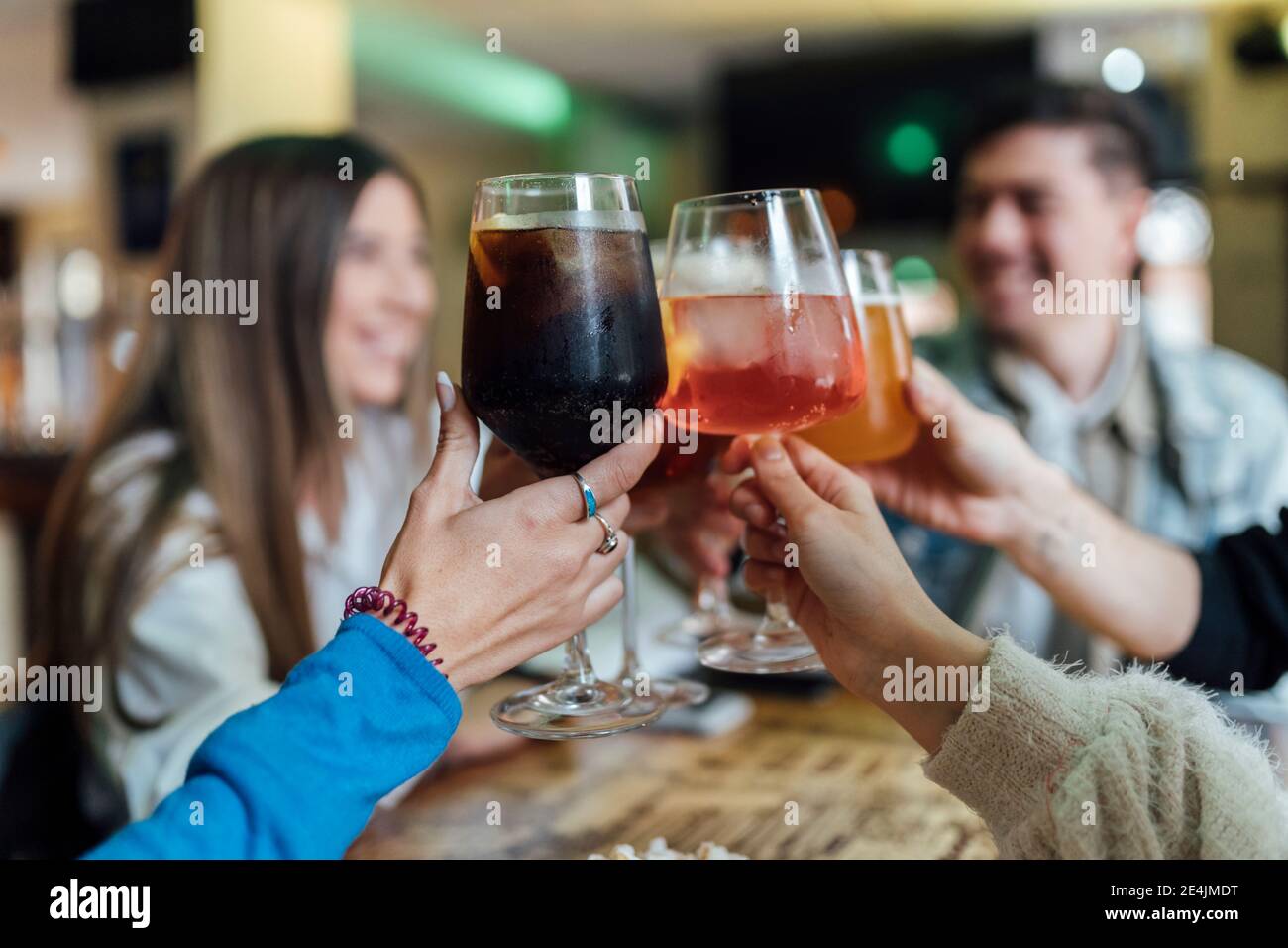 Hand over drink hi-res stock photography and images - Alamy