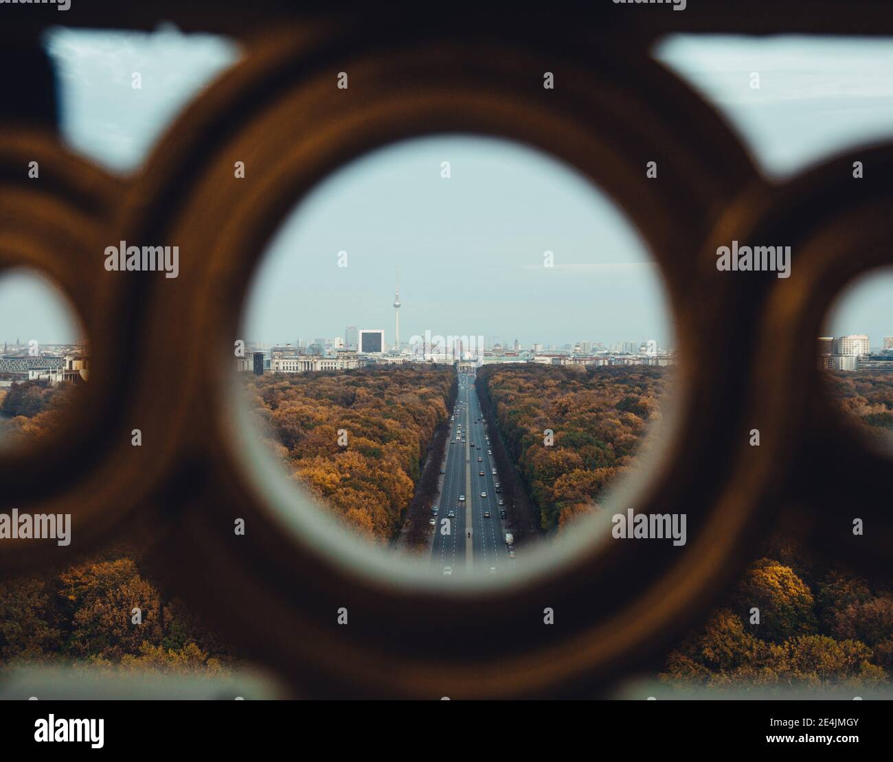 highway through high architecture Stock Photo - Alamy