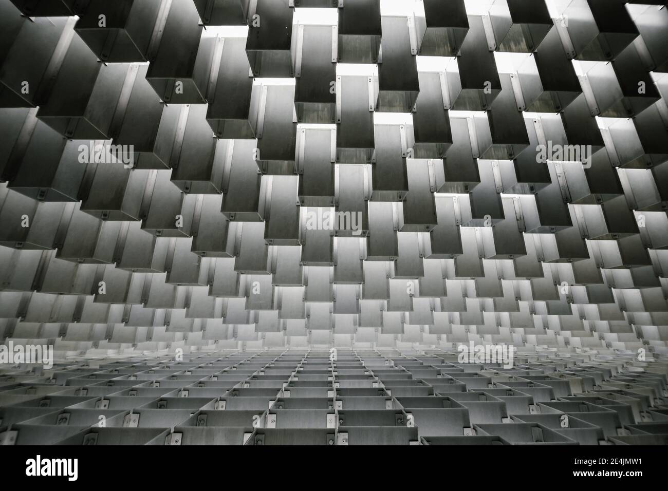 light and cubes modern abstract structure Stock Photo - Alamy