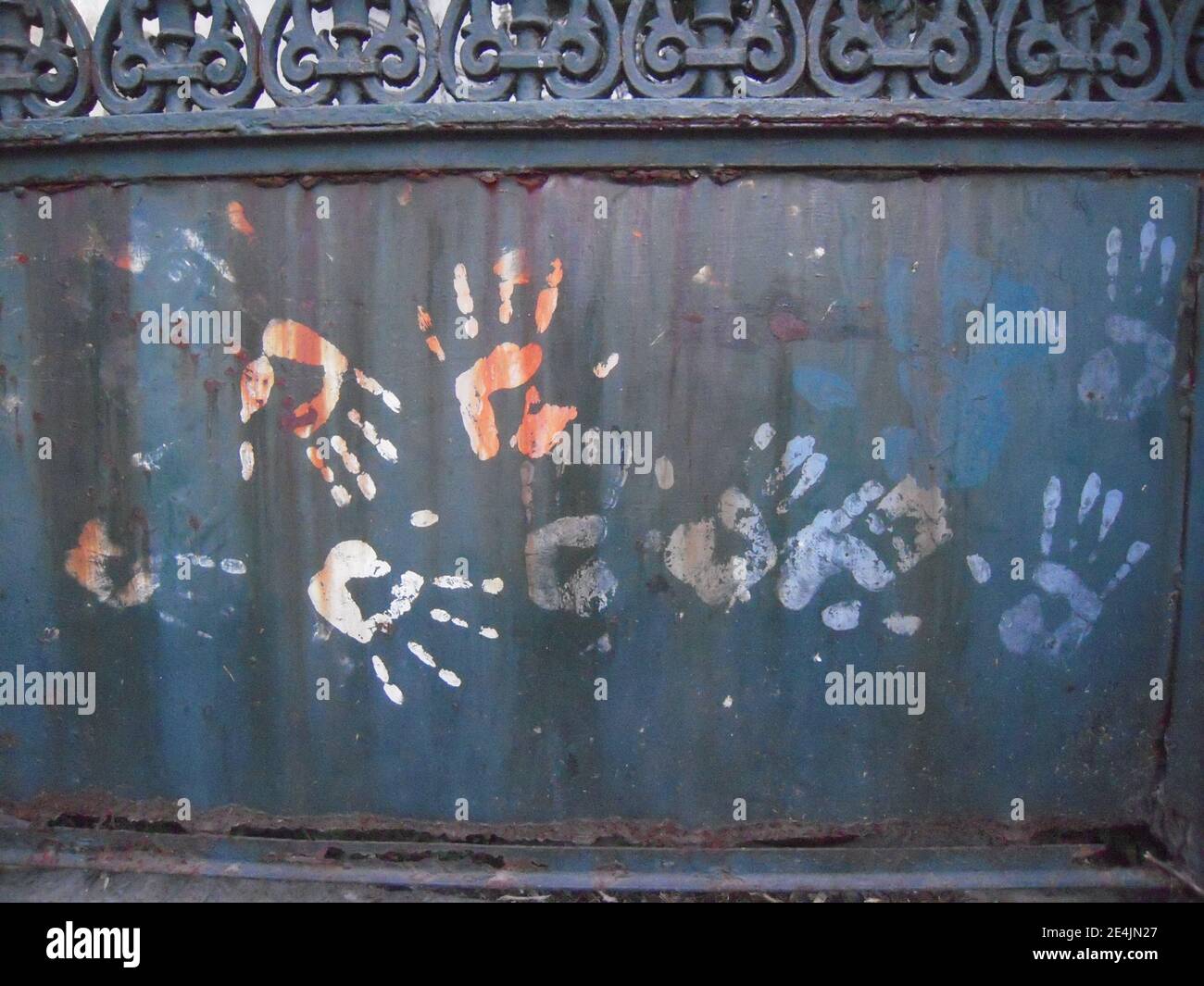 Paint fingerprints hi-res stock photography and images - Alamy