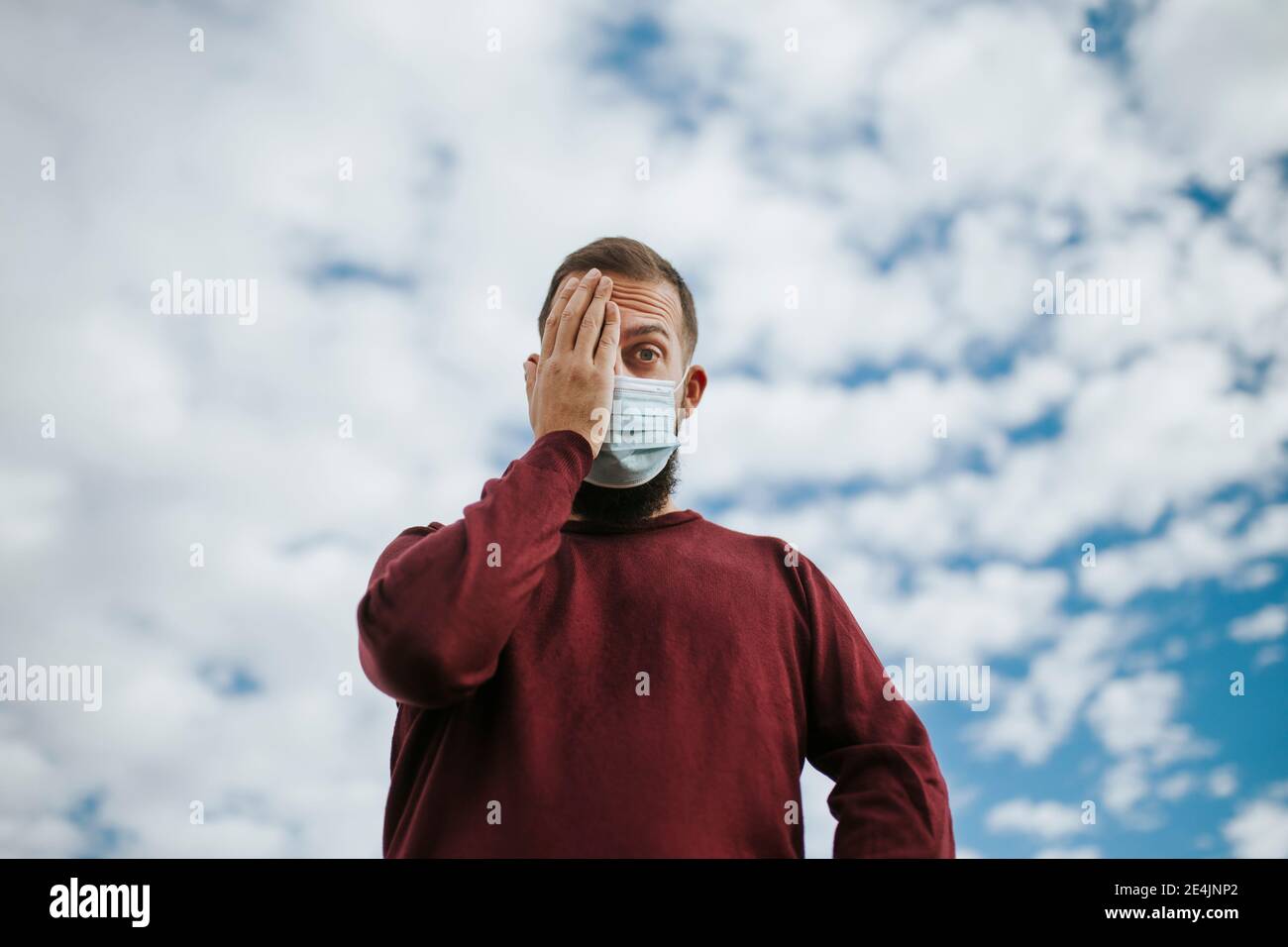 Adult face mask hi-res stock photography and images - Alamy