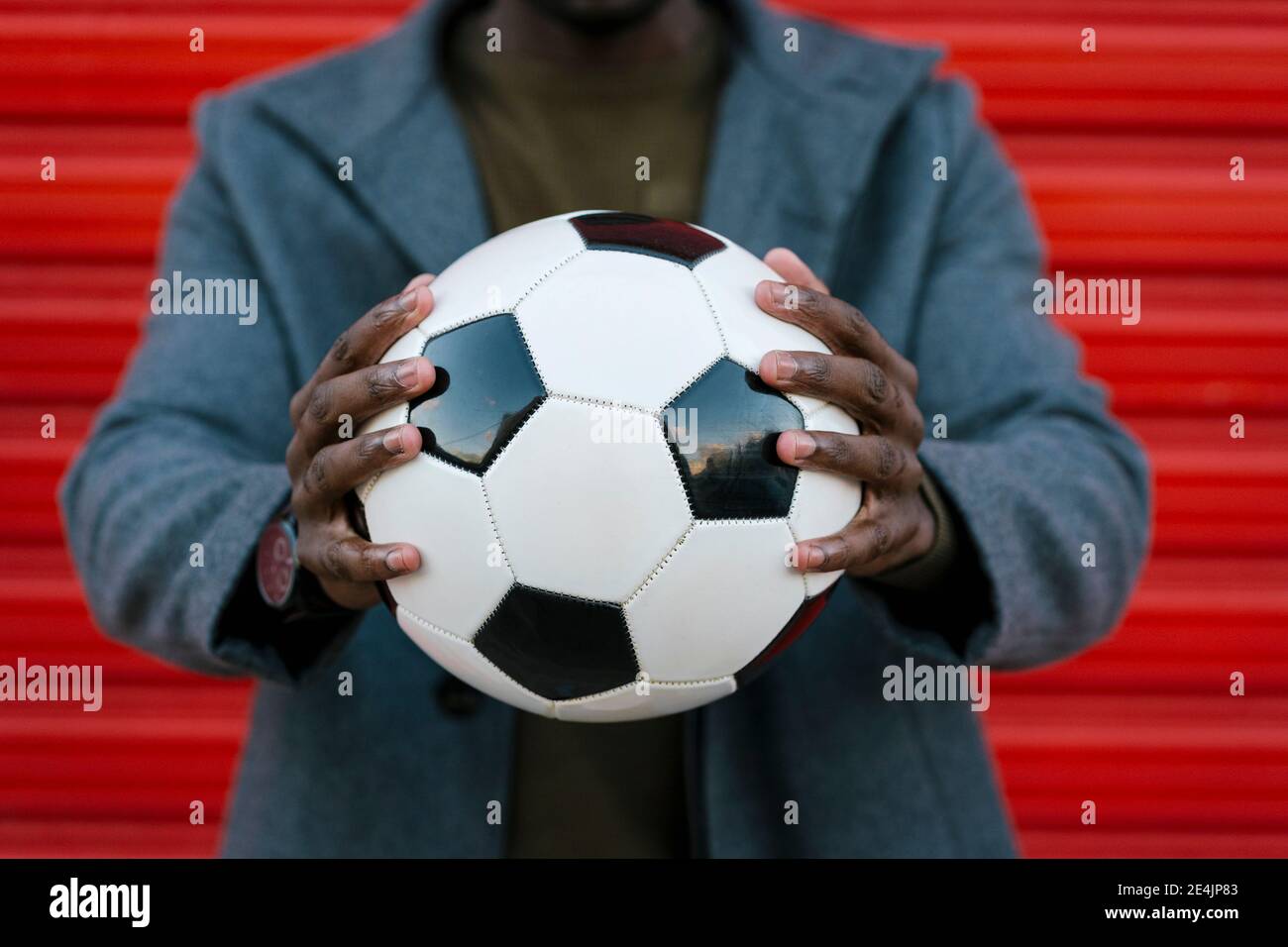 Football jacket hi-res stock photography and images - Alamy