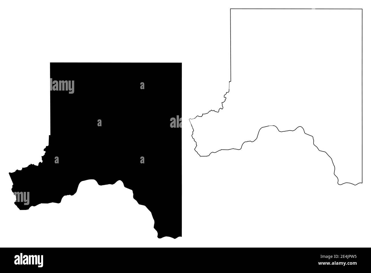 Whitman county Stock Vector Images - Alamy