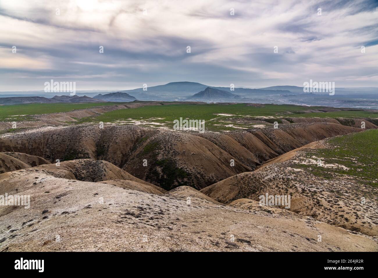 Large ravine in the highlands Stock Photo - Alamy