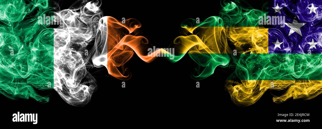 Republic of Ireland, Irish vs Brazil, Brazilian, Sergipe smoky mystic ...