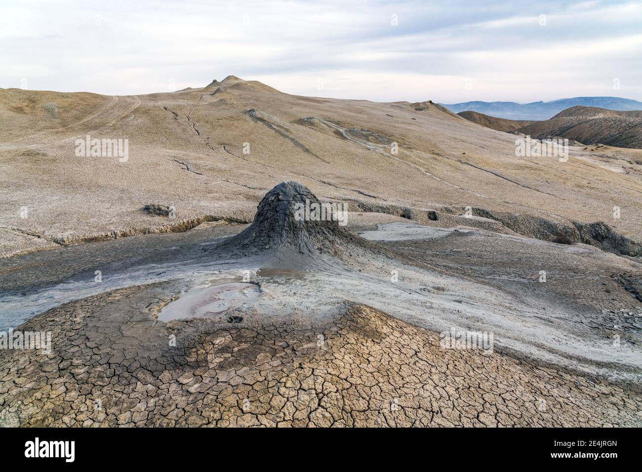 Mud volcano erupting mud hi-res stock photography and images - Alamy