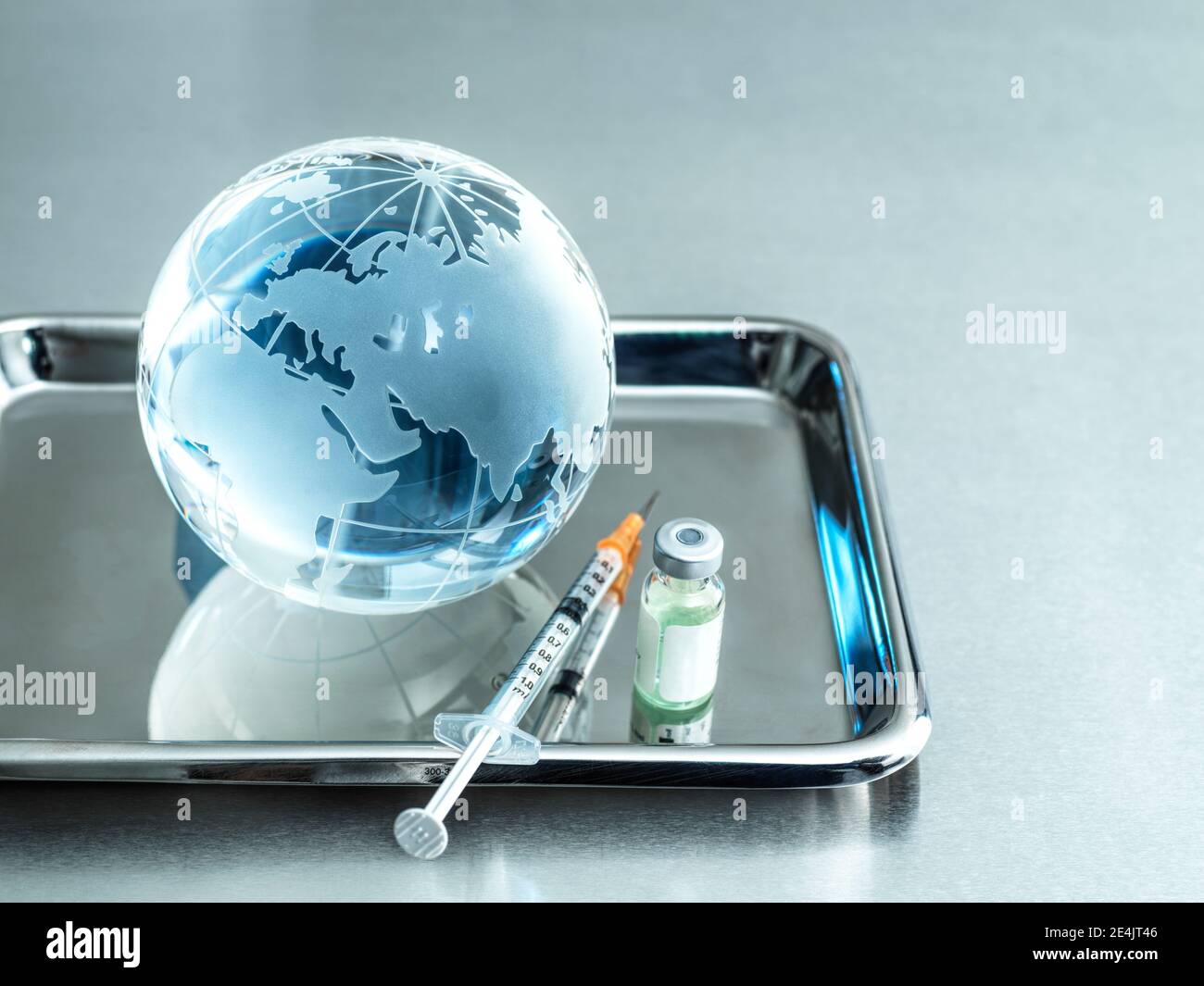Syringe injection in earth hi-res stock photography and images - Alamy