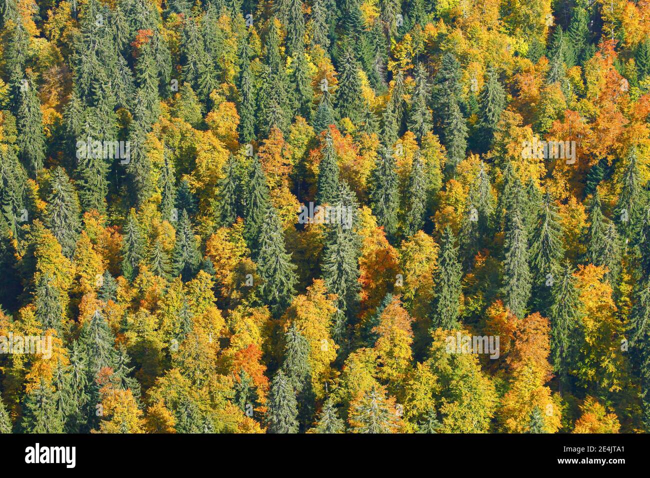 Aerial view in jura mountains in switzerland hi-res stock photography ...