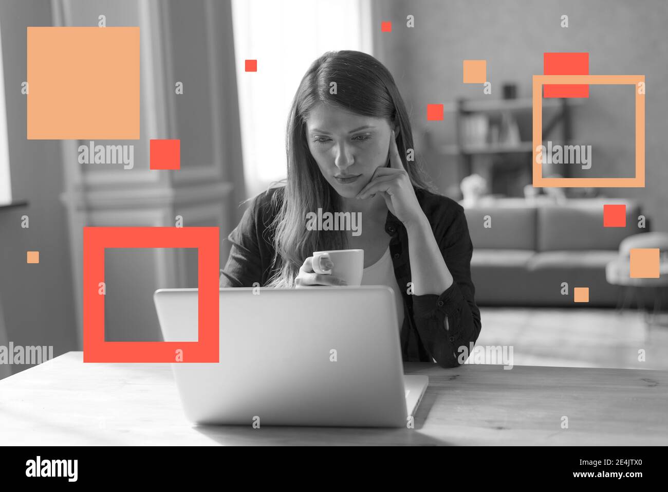 Teleworker hi-res stock photography and images - Alamy