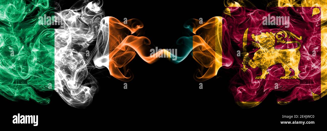 Sri lanka ireland flags hi-res stock photography and images - Alamy