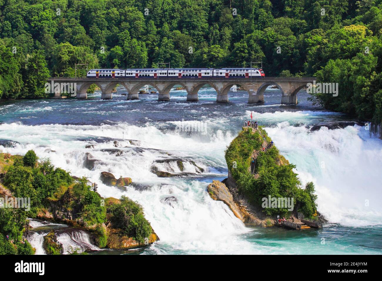 Rhine Falls Train High Resolution Stock Photography and Images - Alamy