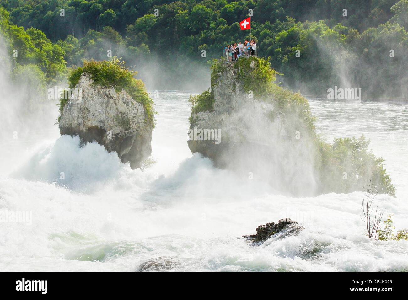 Rhine falls rock hi-res stock photography and images - Alamy
