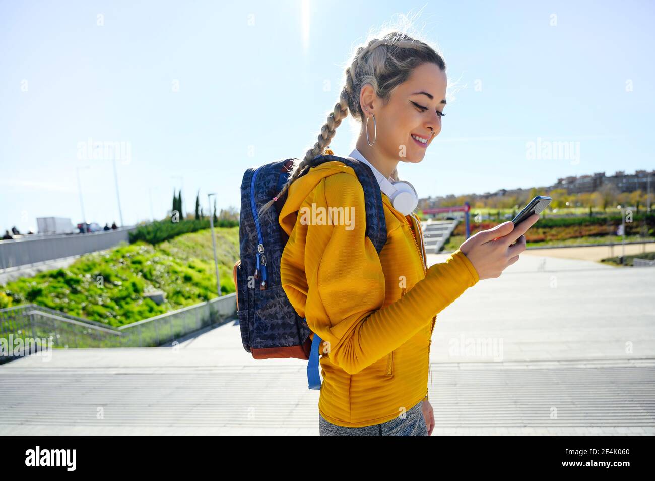 Backpack using hi-res stock photography and images - Alamy