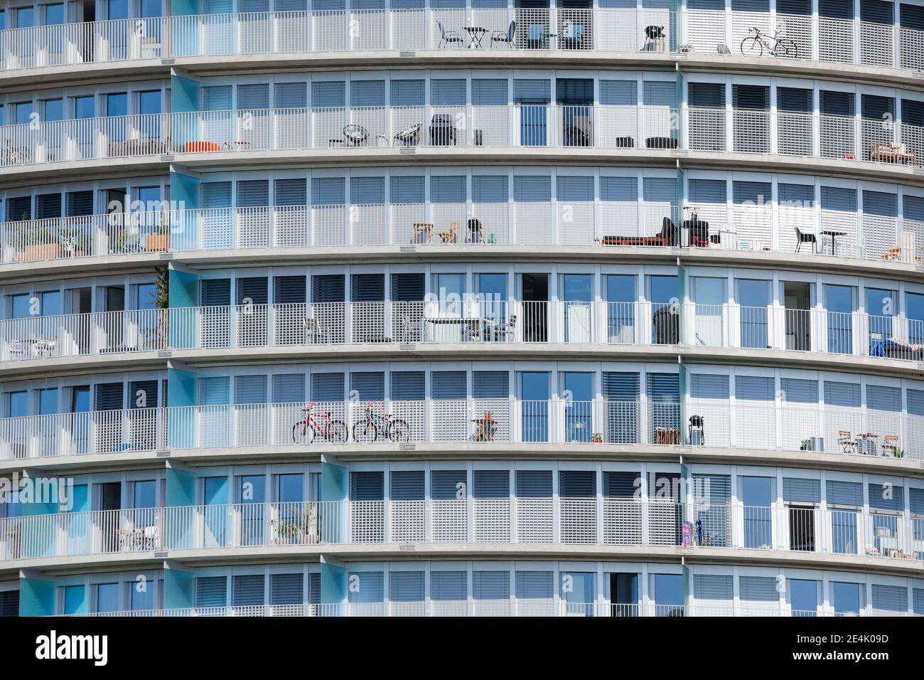 High-rise residential building Duebendorf, Switzerland Stock Photo - Alamy