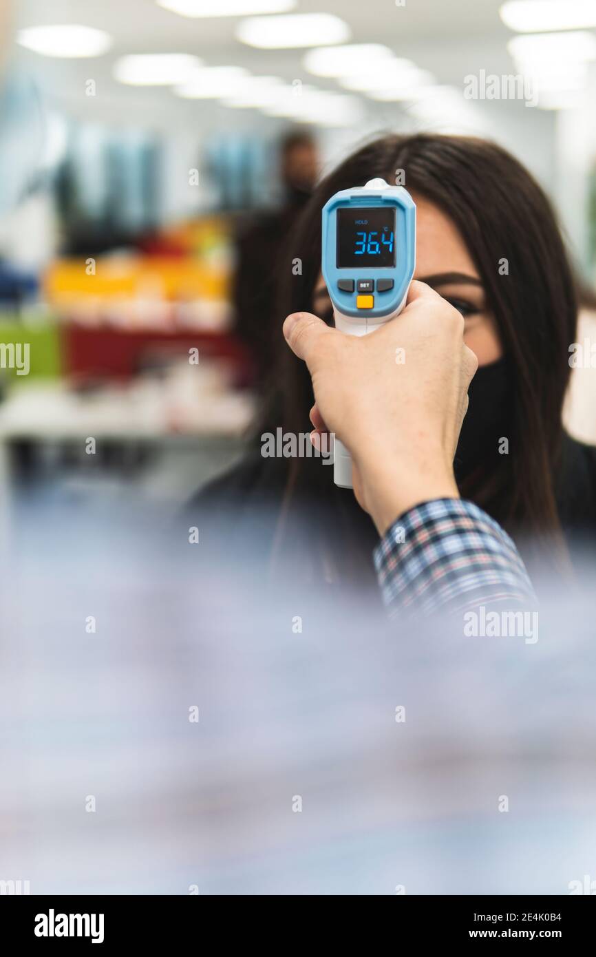 Female temperature hi-res stock photography and images - Alamy