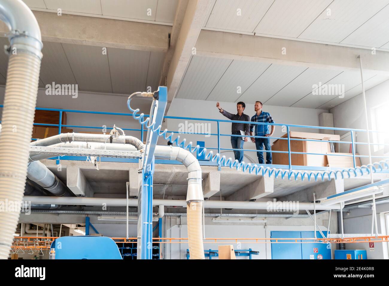 Pipe railing hi-res stock photography and images - Alamy