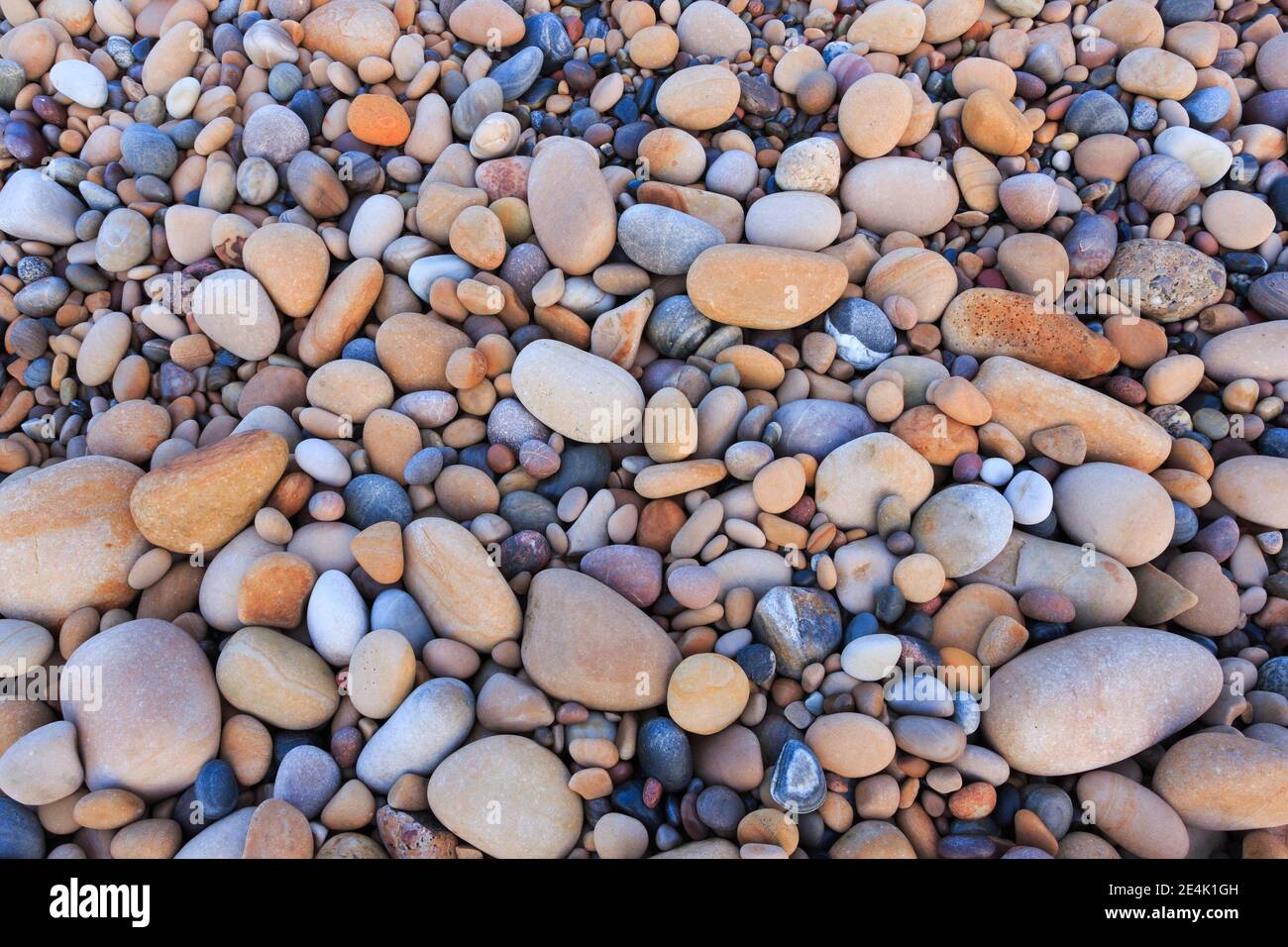 Stones on the beach, Scotland, Great Britain Stock Photo - Alamy