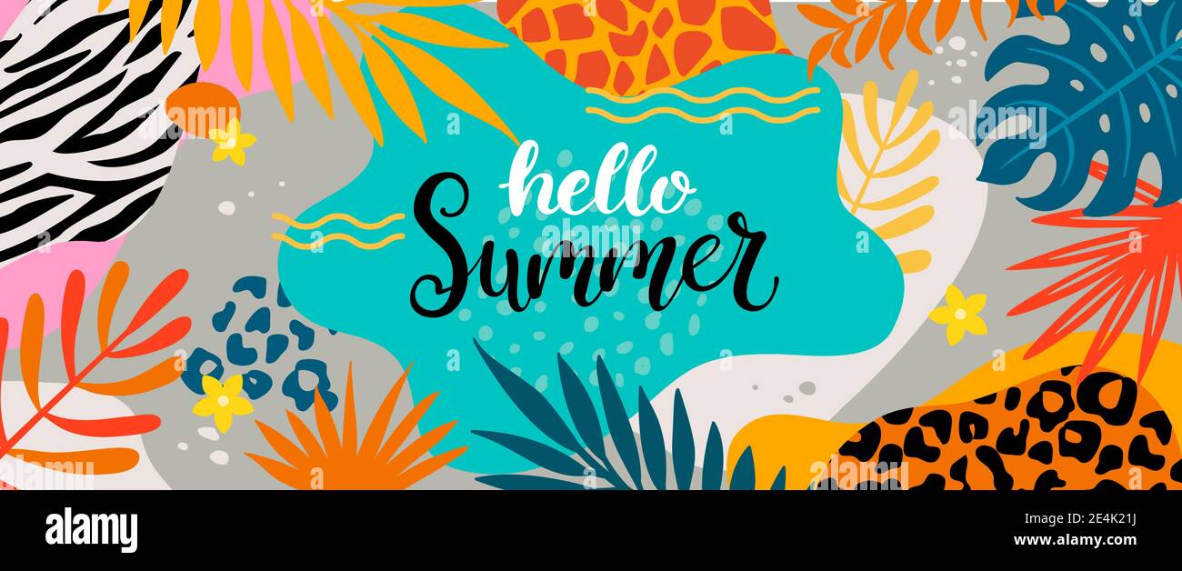 Giraffe hello Stock Vector Images - Alamy