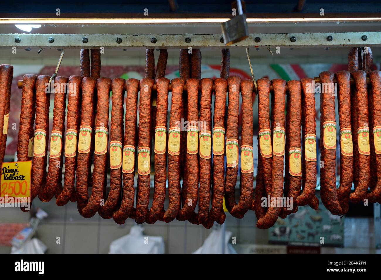 Long sausages hi-res stock photography and images - Alamy