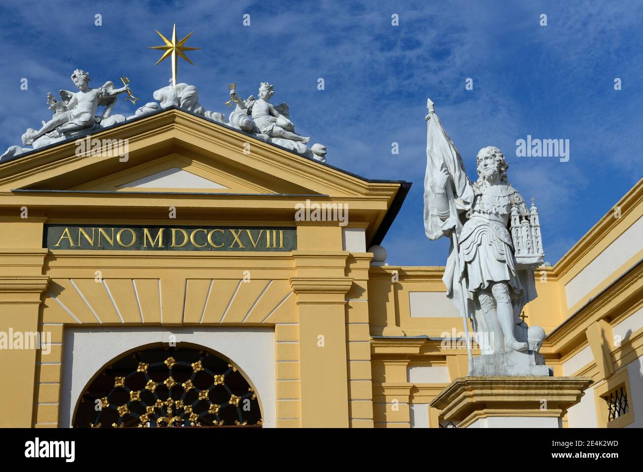 Melk austria statue hi-res stock photography and images - Alamy