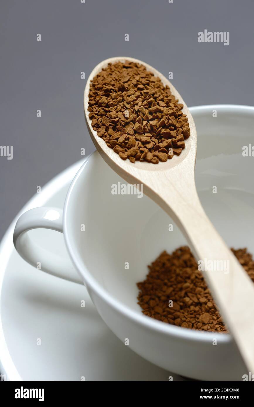 Spoon instant coffee cup hi-res stock photography and images - Alamy