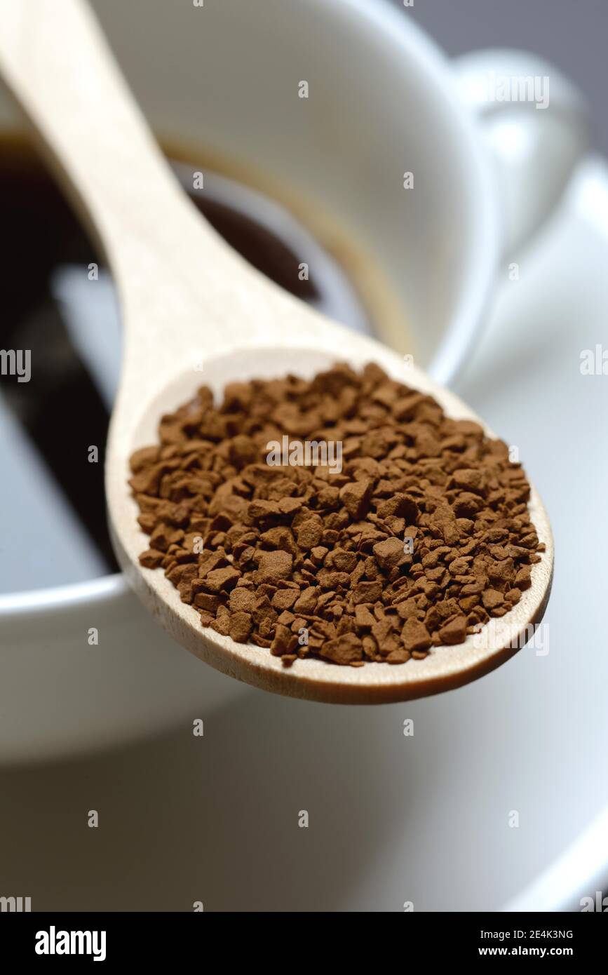 Spoon instant coffee cup hi-res stock photography and images - Alamy