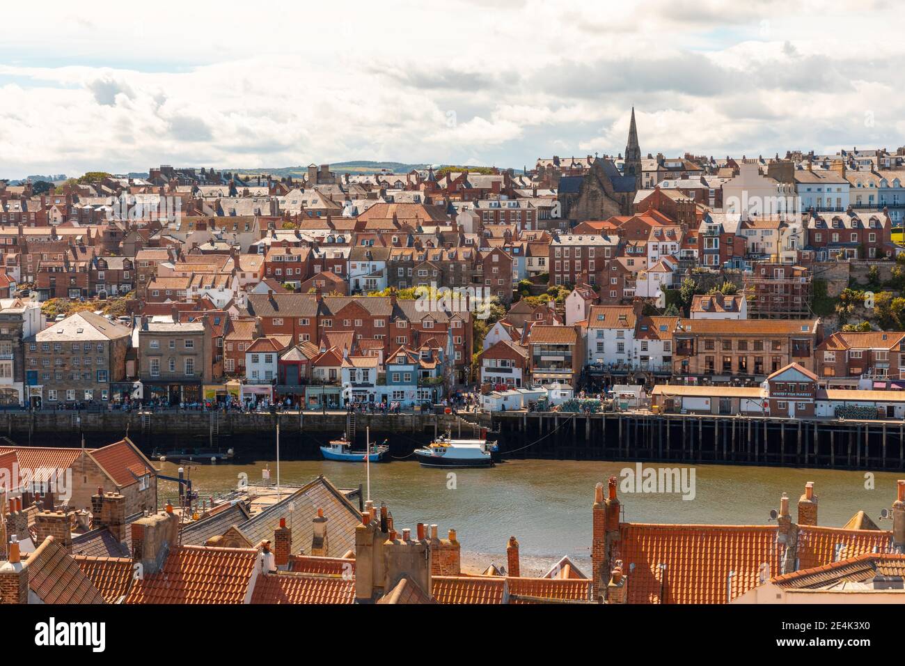 Whitby aerial hi-res stock photography and images - Alamy