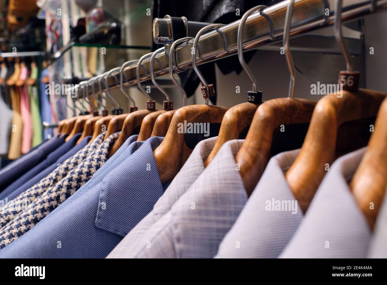 Shirts on a shelf hi-res stock photography and images - Alamy