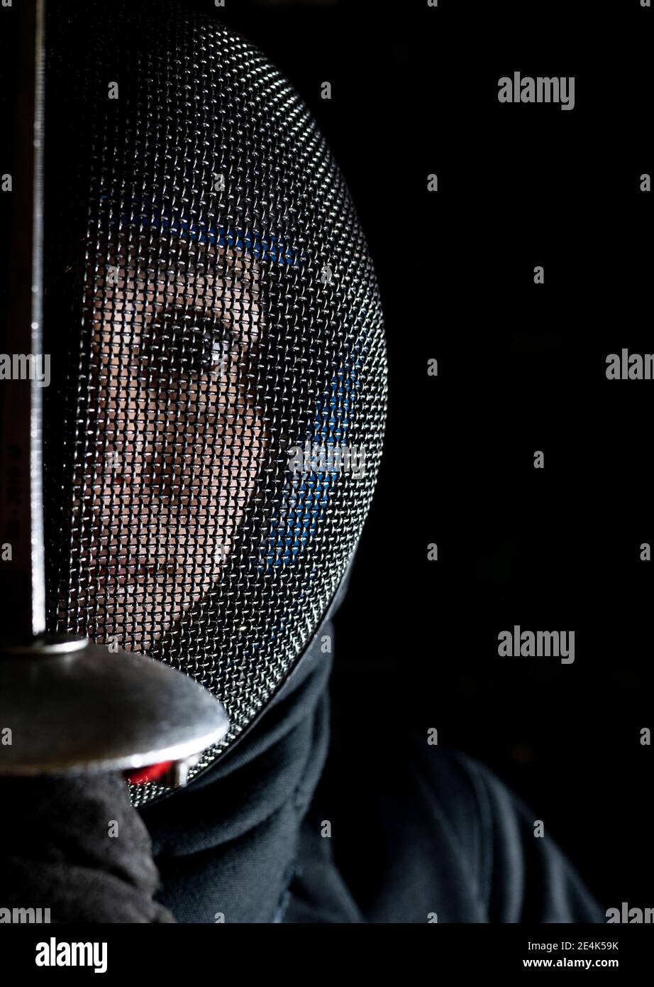 Close up athlete in fencing hi-res stock photography and images - Alamy
