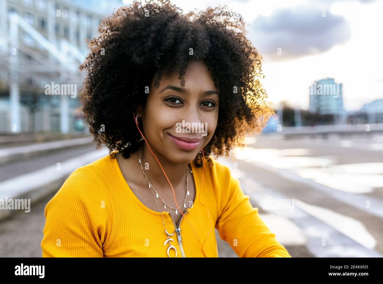Hair over face hi-res stock photography and images - Alamy