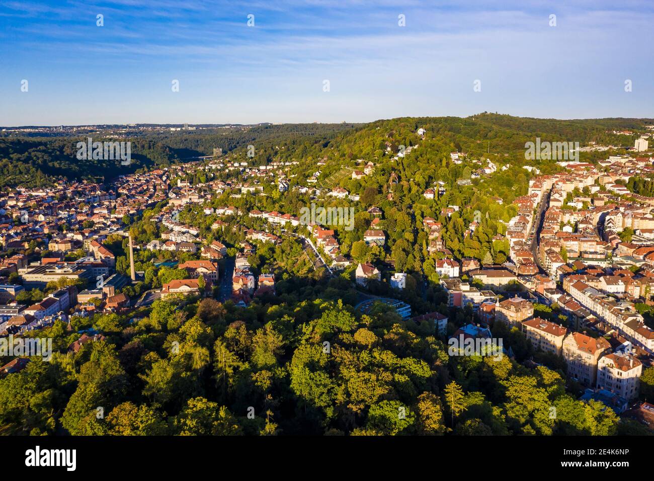 Aerial view hasenberg district hi-res stock photography and images - Alamy