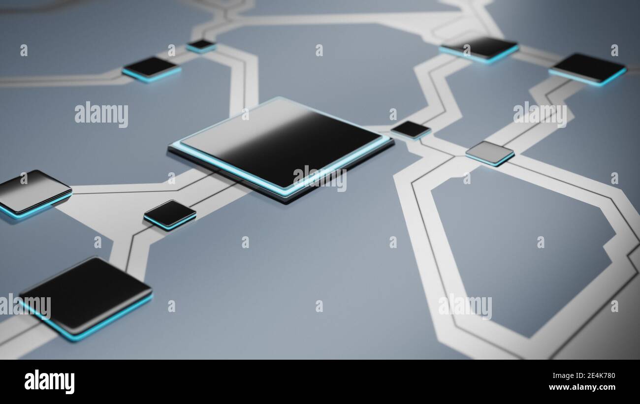 3d render cpu hi-res stock photography and images - Alamy