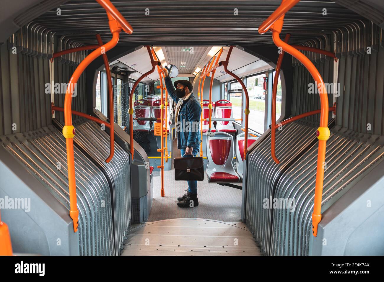 Bus pole hi-res stock photography and images - Alamy