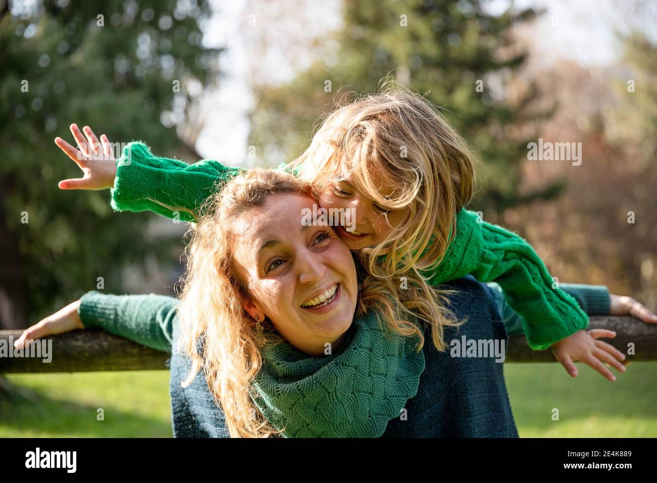 Child girl playing laughing smiling hi-res stock photography and images ...