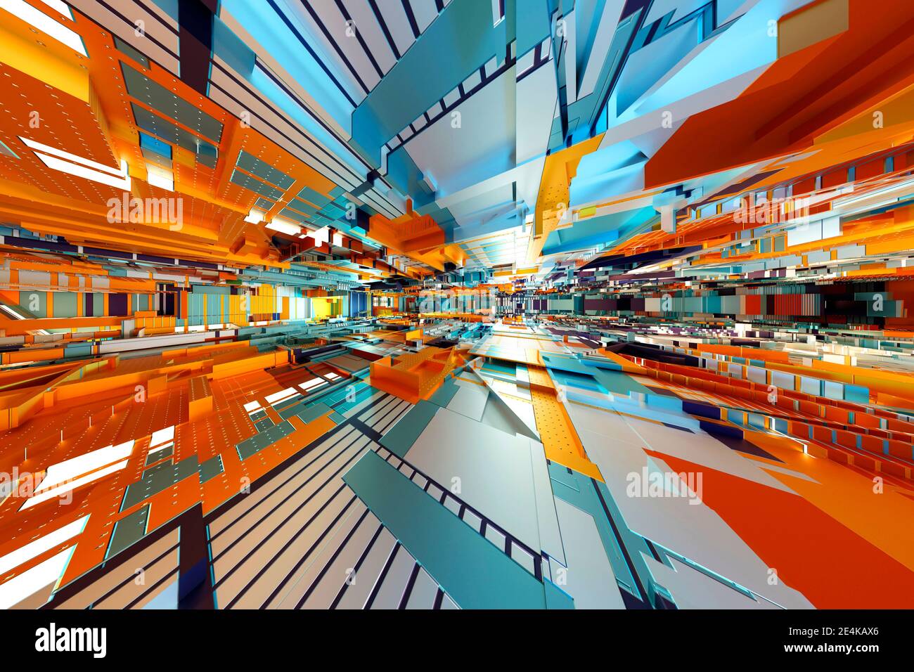 3D Illustration of CPU Stock Photo - Alamy