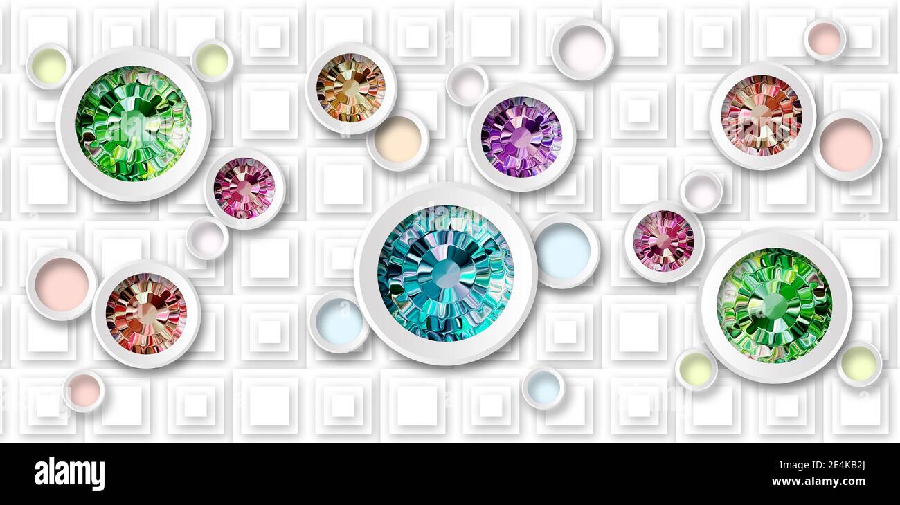 Wallpaper blue wall Cut Out Stock Images & Pictures - Alamy