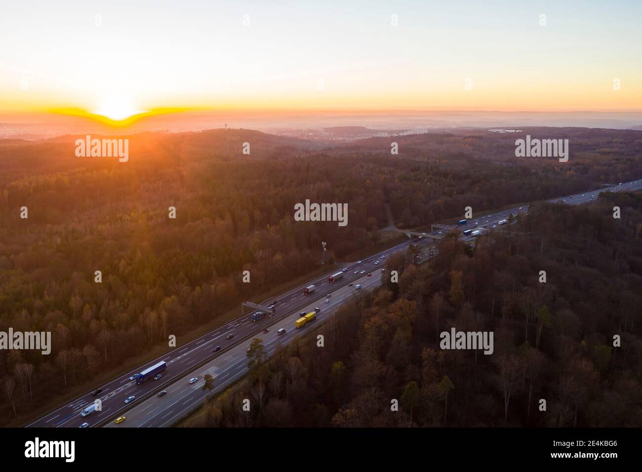 Bundesautobahn 8 hi-res stock photography and images - Alamy