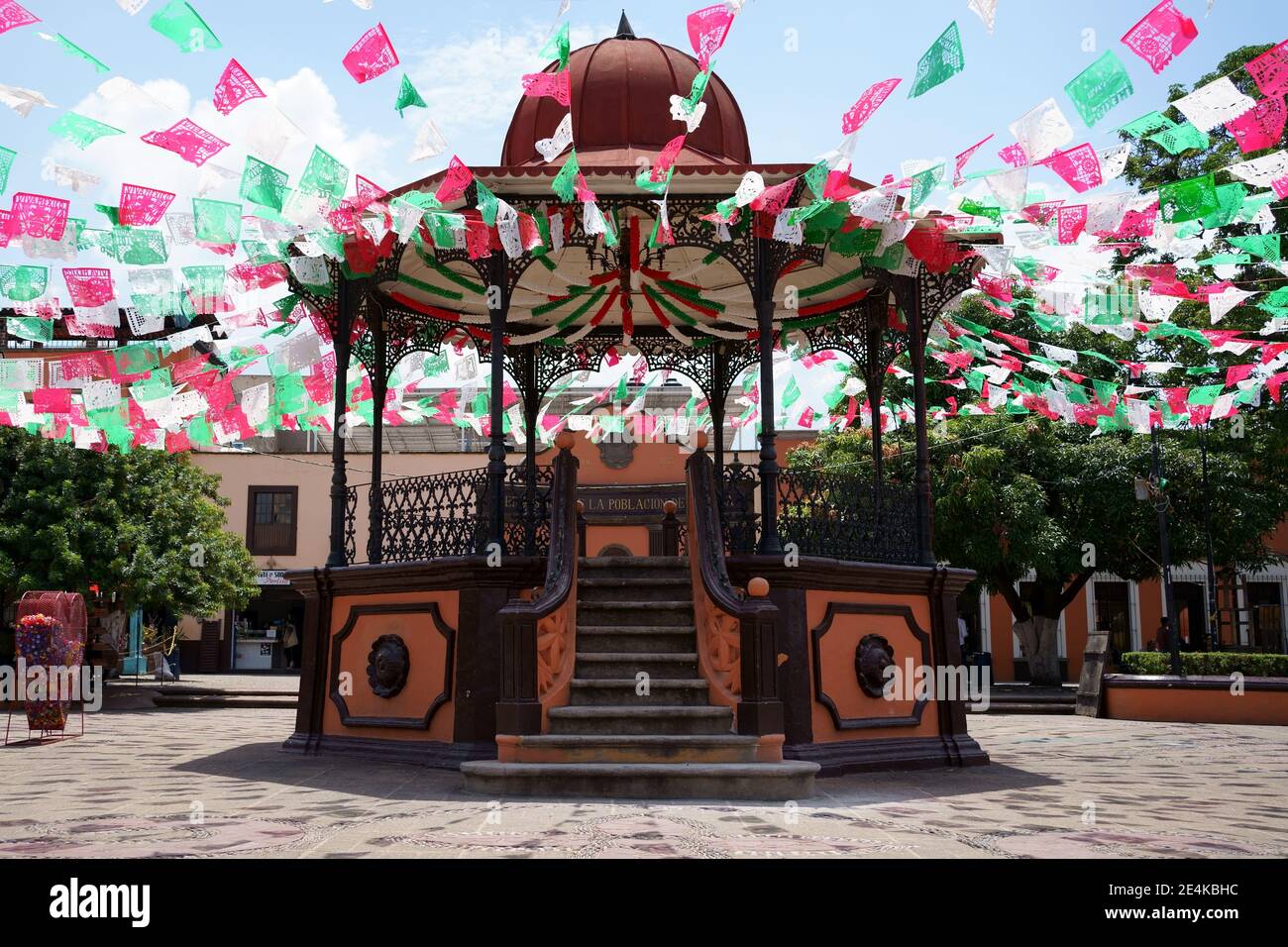 Kiosk in the Main Square of Tequila Jalisco Stock Photo - Alamy