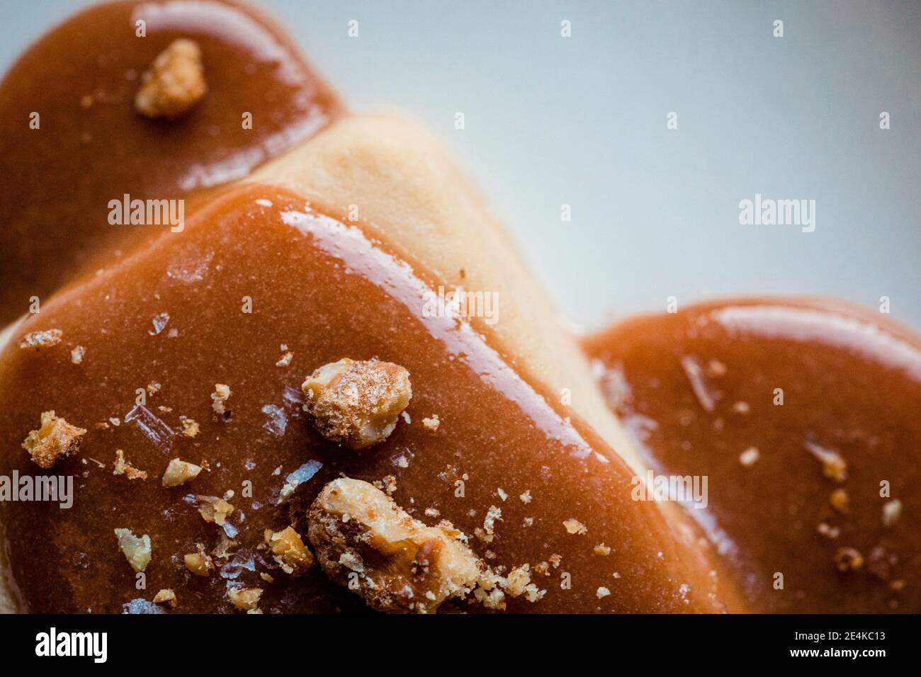 Cornwall cheesecake with toffee icing Stock Photo - Alamy
