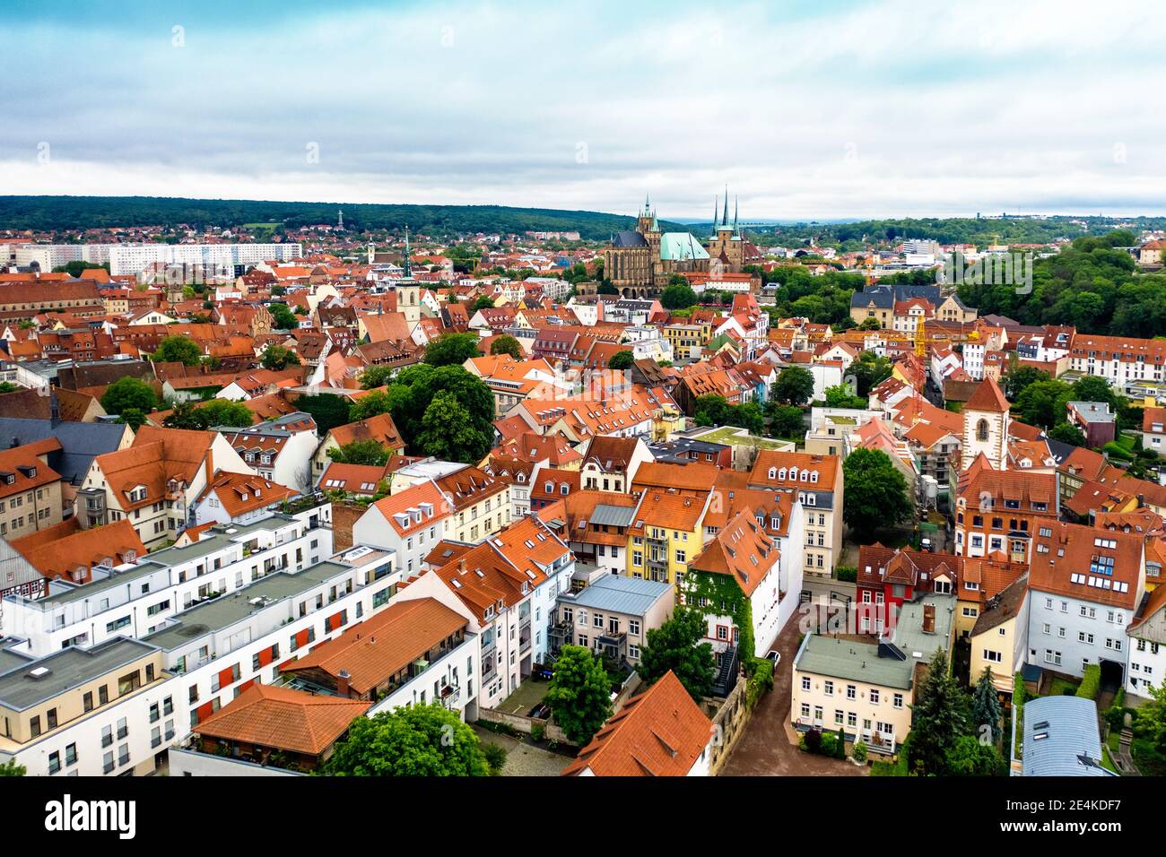 Thuringia aerial hi-res stock photography and images - Alamy