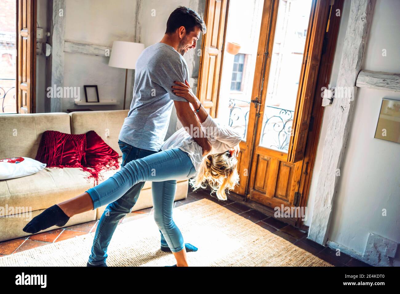 Dancing living room hi-res stock photography and images - Alamy