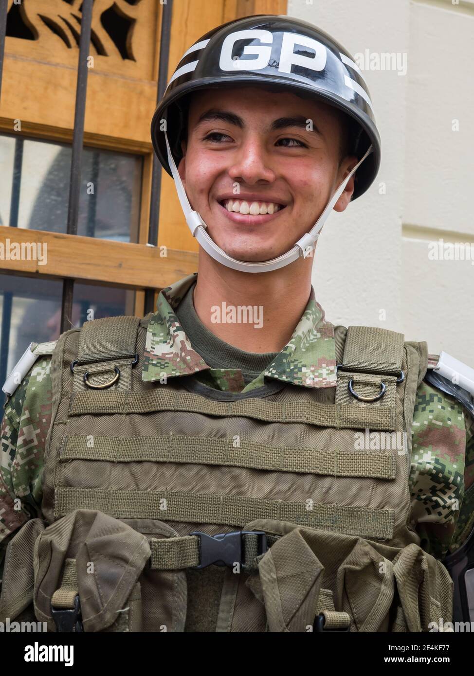 Colombia army on parade hi-res stock photography and images - Alamy