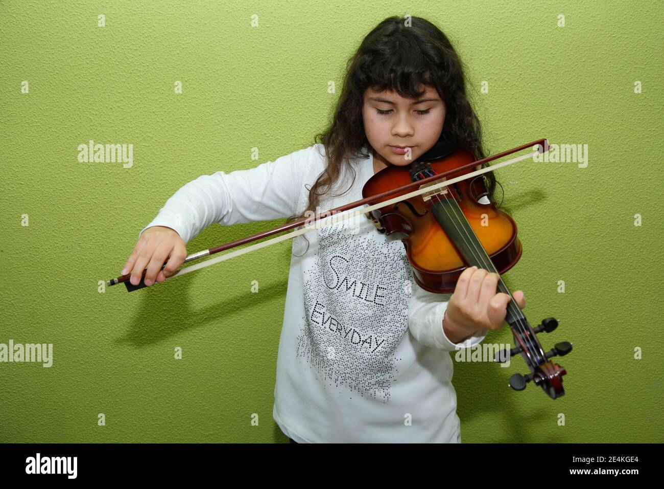 Hispanic Children Playing Instruments High Resolution Stock Photography ...