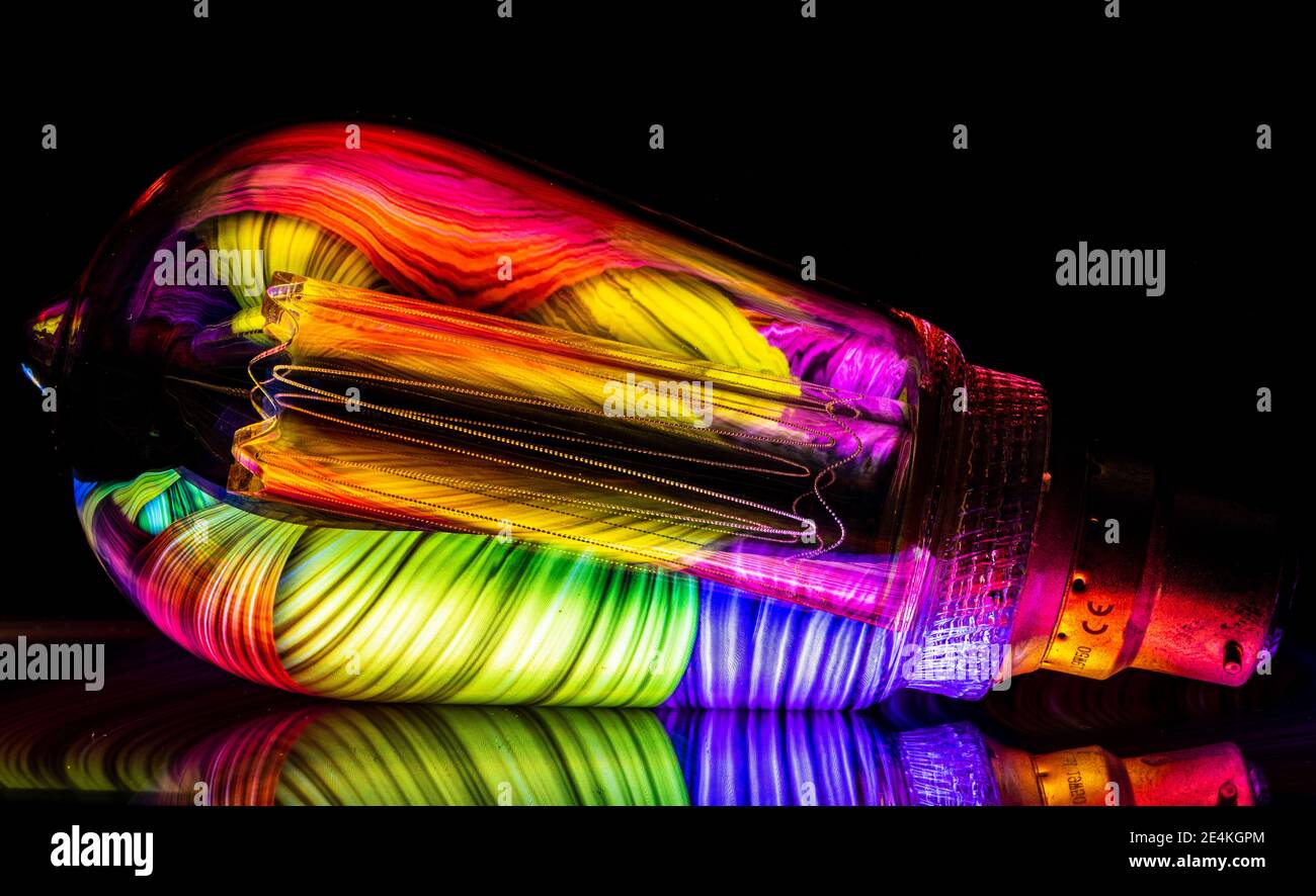 Light refracted glass hi-res stock photography and images - Alamy