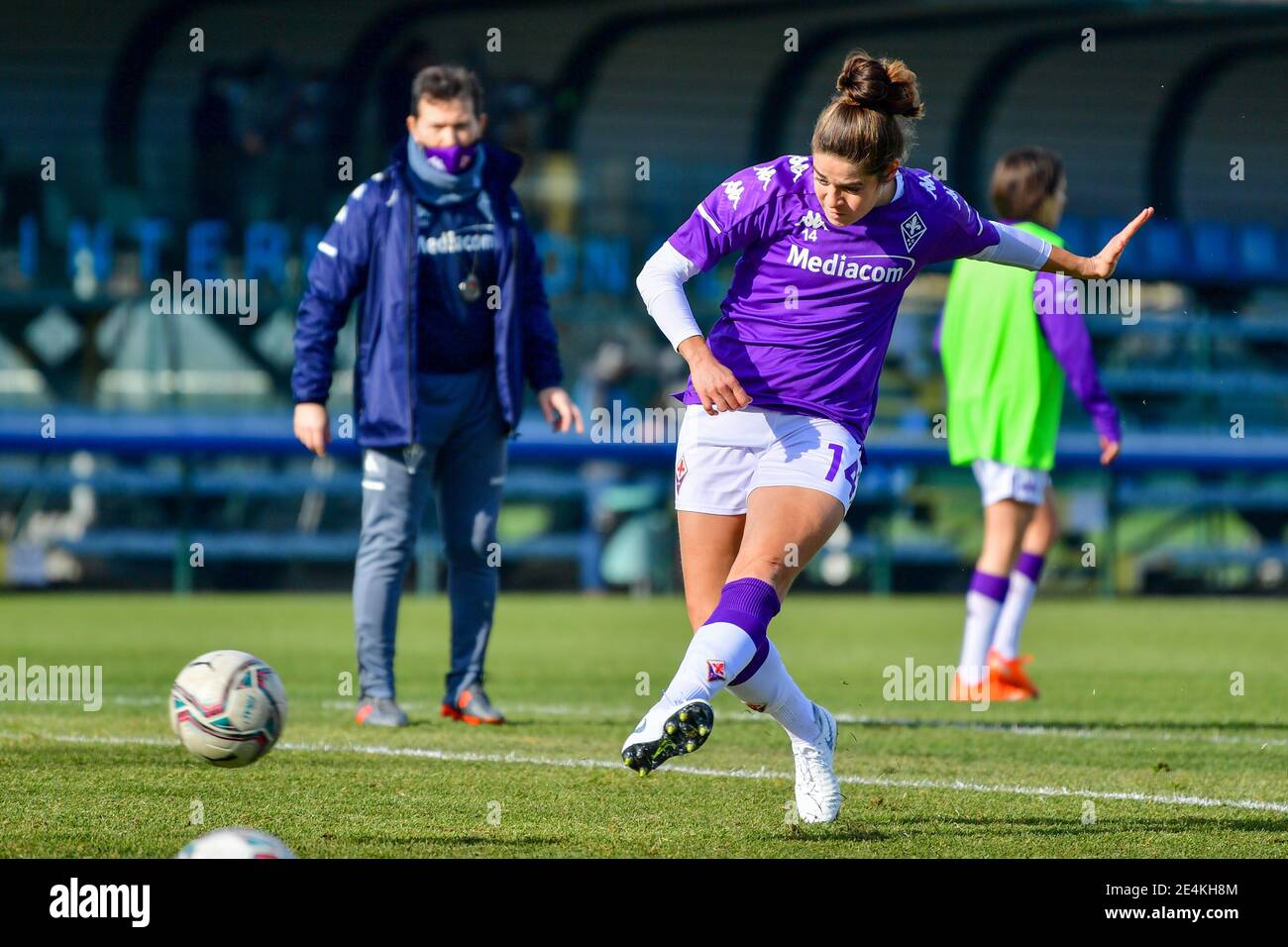 Milan, Italy. 24th Jan, 2021. Tessel Middag (#14 AC Fiorentina) during ...