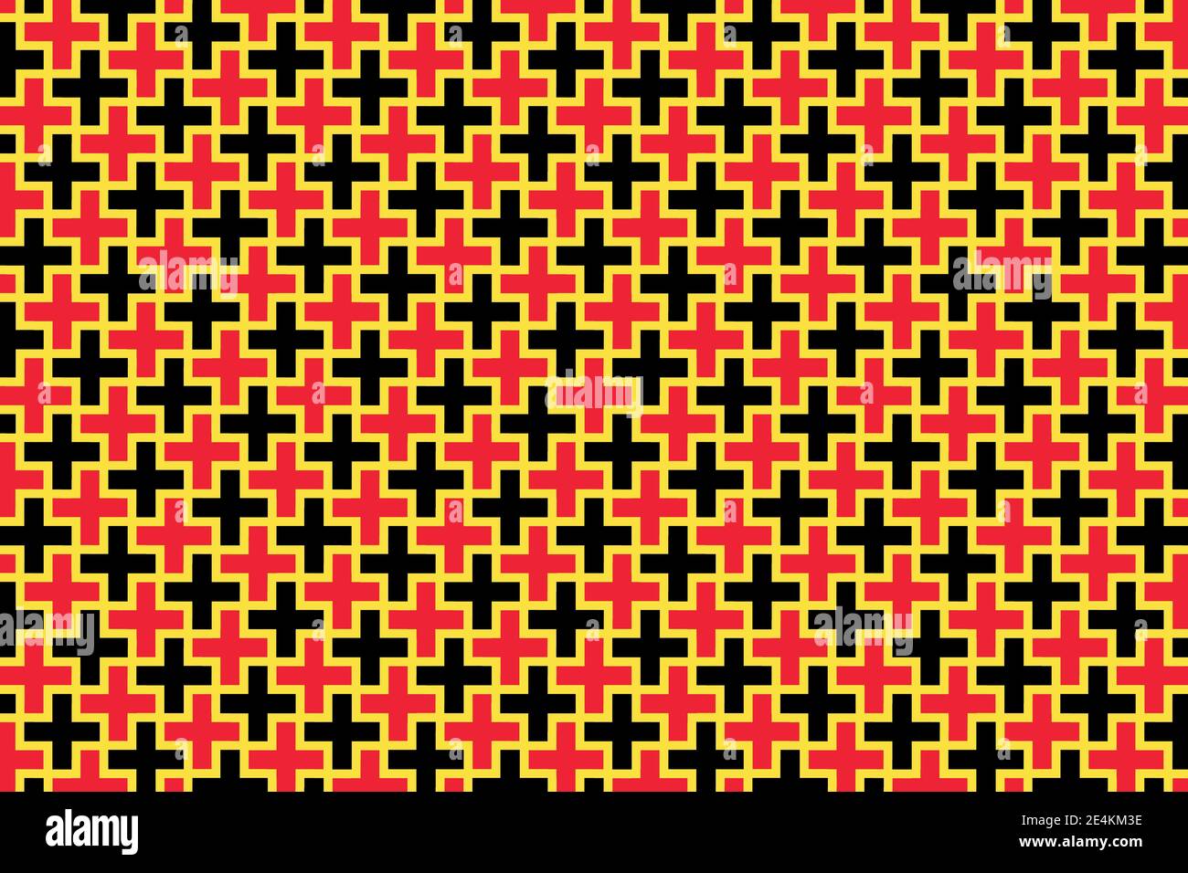 Simple geometric pattern in the colors of the national flag of Belgium ...